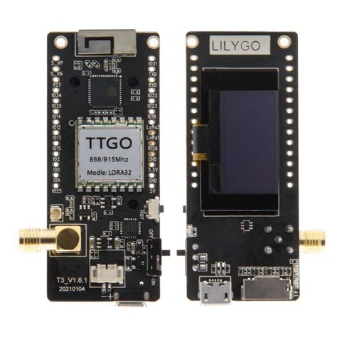Ttgo Lora32 V2 1 Esp32 Oled 0 96寸藍牙wifi 物聯網開發板 915 台灣頻段 台灣智能感測科技