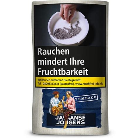 Javaanse Jongens Tembaco 30g Zigarettentabak Online Kaufen