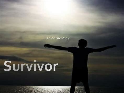 Ppt Survivor Powerpoint Presentation Free Download Id 1611562