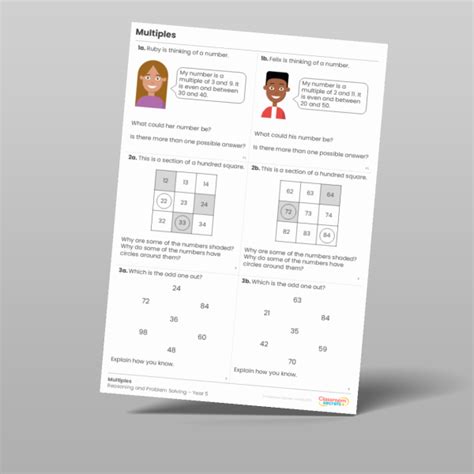 Year 5 Multiples Reasoning And Problem Solving 2 Resource Classroom