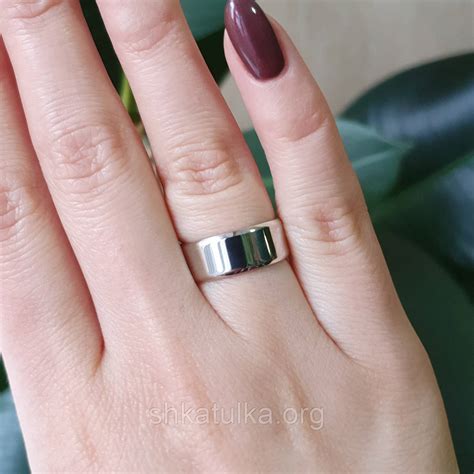 ᐉ Обручка з былого золота гладка Американка широка купити за доступною ціною арт 997892899