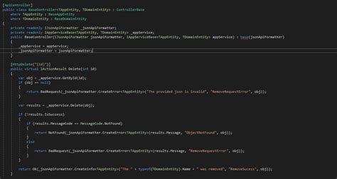 mvc api analyzers not recognizing methods from a base class · issue