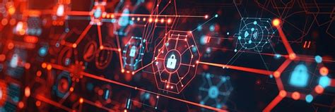 Premium Photo Abstract Digital Artwork Depicting A Cybersecurity