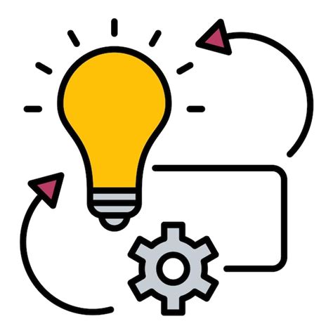 Premium Vector Project Implementation Flat Illustration