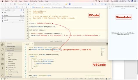 Tuntunir Programming Connecting Native Module With React Native Ios