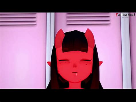 Meru The Succubus Mavis Dracula In The Lockers Room Individual Sex While One Watching