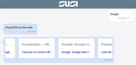 How Susi Webchat Implements Rss Action Type