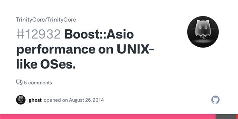 Boostasio Performance On Unix Like Oses · Issue 12932 · Trinitycore