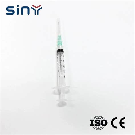 3ml Syringe With Needle Trusted Luer Slip Design