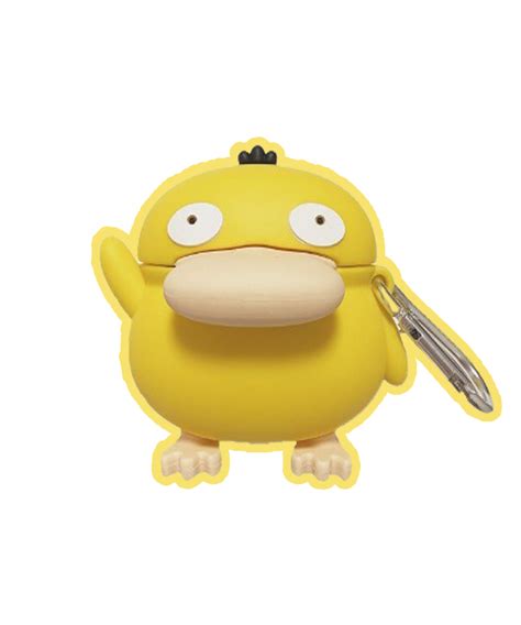 4세대입고당일발송키링증정 고라파덕 에어팟 케이스 포켓몬 노란 에어팟 프로 케이스 귀여운 캐릭터 에이블리
