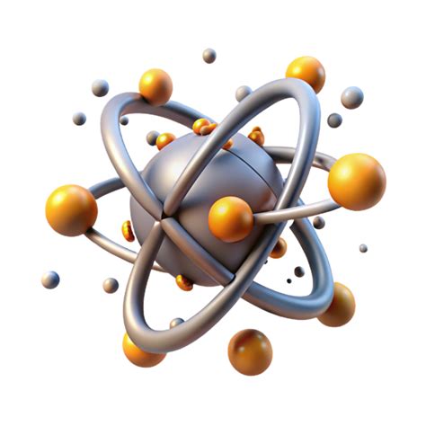 Atomic Structure Exploring Subatomic Particles And Orbits 54716639 Png