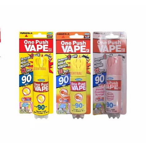 Jual Vape One Push 90 Hari Obat Nyamuk Semprot Fumakilla Shopee