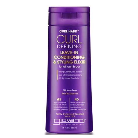 Curl Habit Curl Defining Leave In Conditioning And Styling Elixir Curlyholic