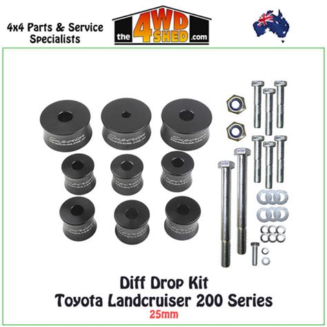 Diff Drop Kit Toyota Landcruiser 200 Series 25mm