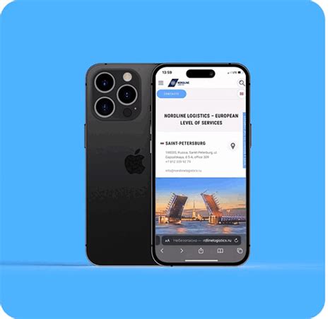 NORDLINE Logistics — Corporate website redesign on Behance