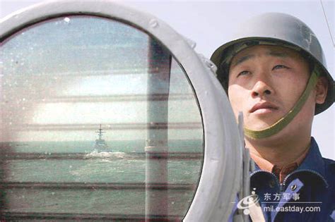 图文：舰艇之间视觉信号传递 新浪军事 新浪网