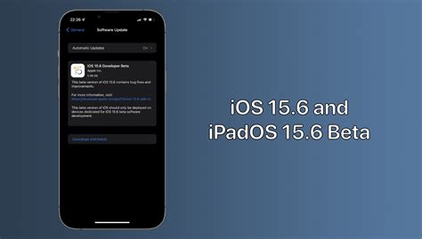 Apple Seeds IOS 15 6 And IPadOS 15 6 Betas IOS Hacker