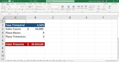 Finanzas Excel Vba Sql Y Algo Más Matemática Financiera Ejercicios 42 Problema 27