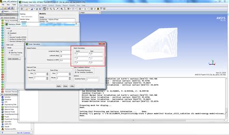 What Is Mesh Orientation In Solar Model