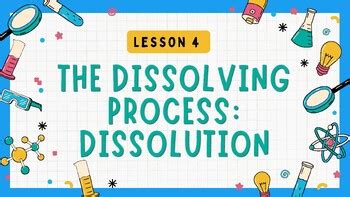 The Dissolving Process Dissolution By Science BC TPT