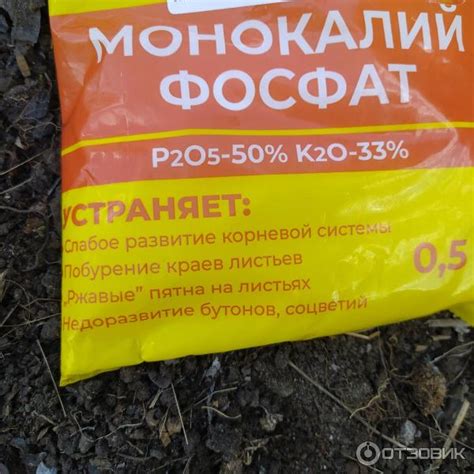 Отзыв о Удобрение Буйские Удобрения Монокалий Фосфат Скорая помощь растениям