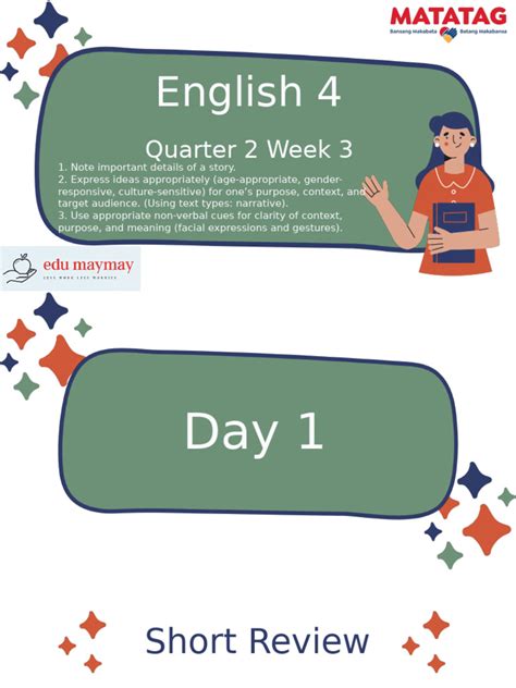 Ppt Q2 English4 Week3 1 Pdf Feeling Vocabulary