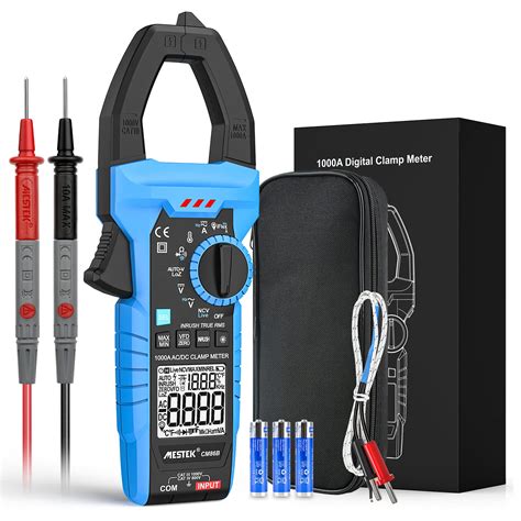 Buy Mestek Inrush Clamp Meter 1000a True Rms Acdc Current Amp Meter