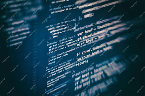 Premium Photo Big Data Storage And Cloud Computing Representation Programming Code