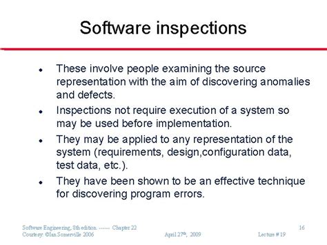 Verification And Validation Software Engineering 8 Th Edition