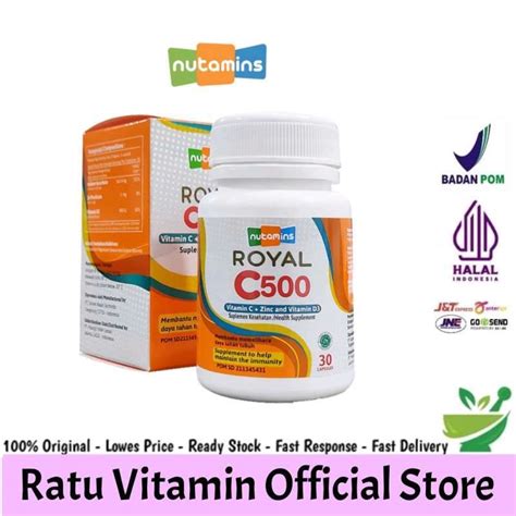 Jual Nutamins Royal Vitamin C500 Memperkuat Sistem Imun Nutamin