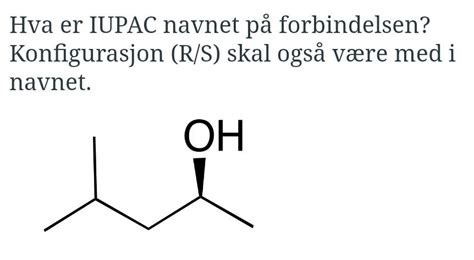 solved what is the iupac name of the compound