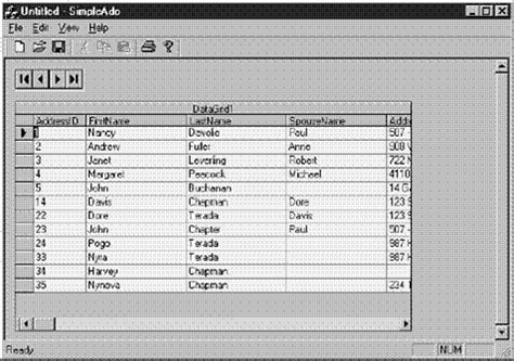 Updating And Adding Database Records Through Ado Codeproject