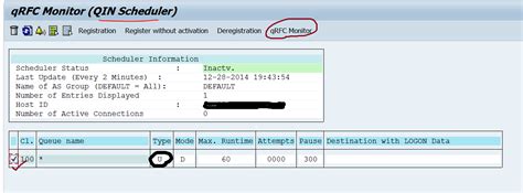 Qrfc With Outbound Queue And Inbound Queue Between Two Different Sap Systems One Luw Per One Rfc