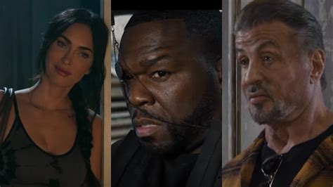 Os Mercenários 4 Filme Ganha Primeiro Trailer Com Megan Fox 50 Cent