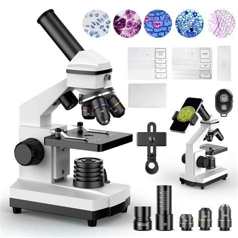 Pallipartners Compound Microscope Powerful Biological Microscopes For