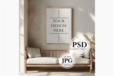 Frame Mockup Wall Art Mockup Graphic By Awrsmdesign · Creative Fabrica