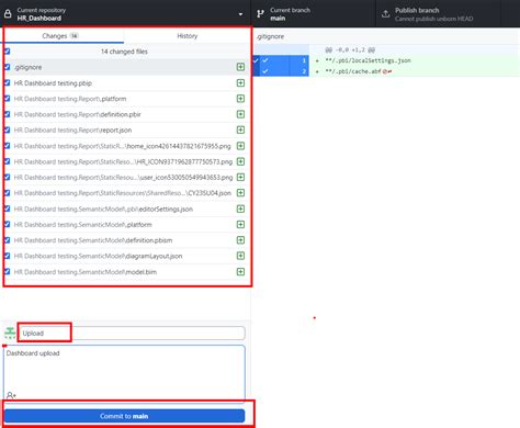 Power Bi Data Models And Reports Version Control In Github And The Pbi