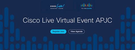 เชญรวมงานสมมนาออนไลน Cisco Live Virtual Event APJC TechTalkThai