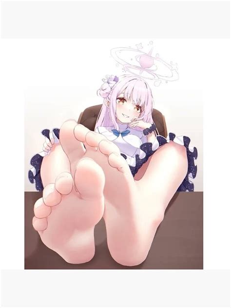 Sexy Anime Girl Feet Close Up Shot Photographic Print For Sale By