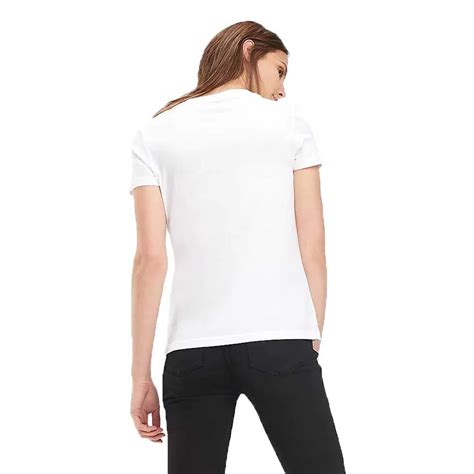 Tommy Hilfiger Heritage Short Sleeve V Neck T Shirt White Dressinn