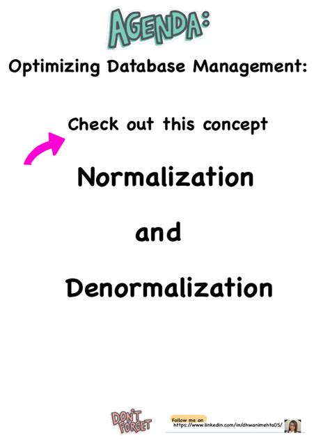 Data Normalization Vs Data Denormalization 011223 Pdf Databases Harper Lee