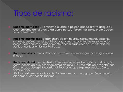 Ppt Racismo Powerpoint Presentation Free Download Id2030298