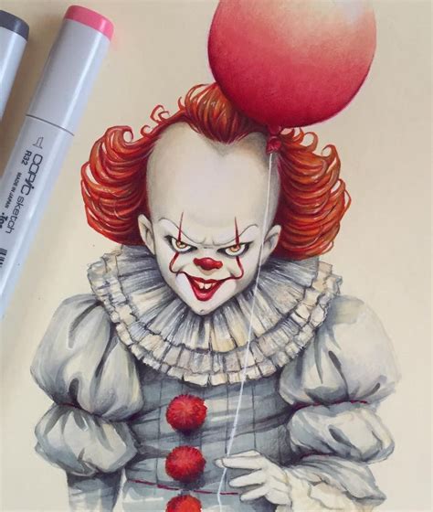 Pennywise Drawing At Explore Collection Of