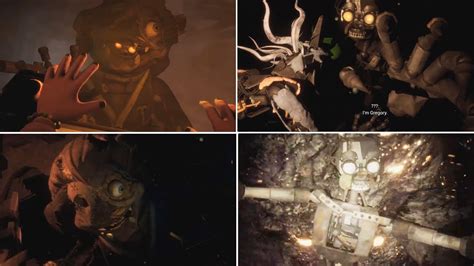 All Mimic Cutscenes Fnaf Security Breach Ruin Dlc Youtube