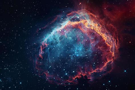 High Magnification Of Luminous Planetary Nebula Birth And Death Of