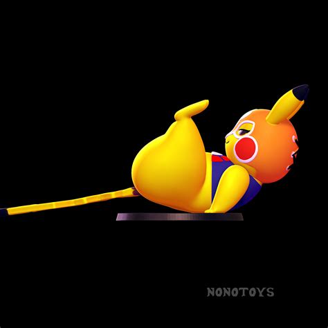 Pikachuu Libre NSFW SFW D Print Model By NoNoToys