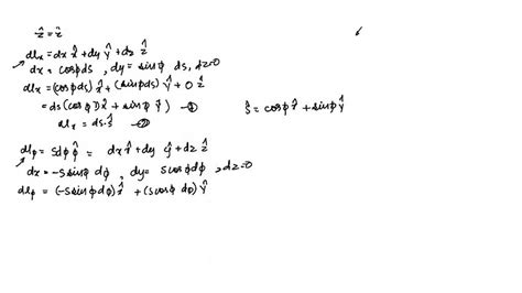 Solved Express The Spherical Polar Unit Vectors In Terms Of Cartesian Unit Vectors Numerade