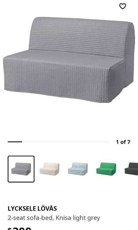 Ikea Sofa Bed Lycksele Lovas 2 Seater Furniture And Home Living Furniture Sofas On Carousell