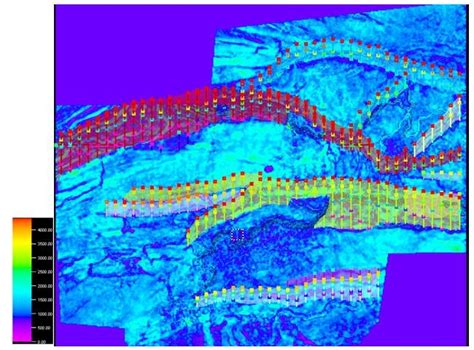 Amplitude Extraction Showing The Structural Effect Of The Growth Fault