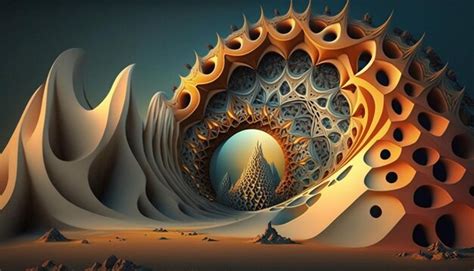 Premium Ai Image Fractal Pattern